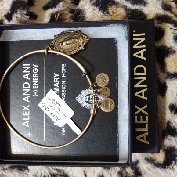Alex and Ani | Jewelry | Alex And Ani Energy Mother Mary Bracelet J ...